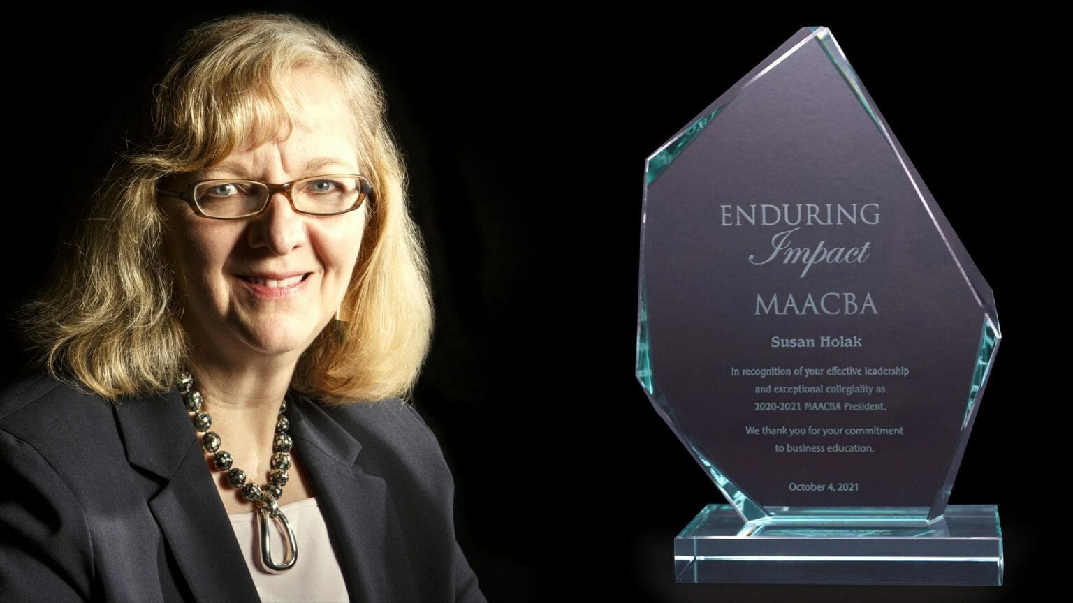 After Year as President, Dr. Susan Holak Reflects on MAACBA Experience ...