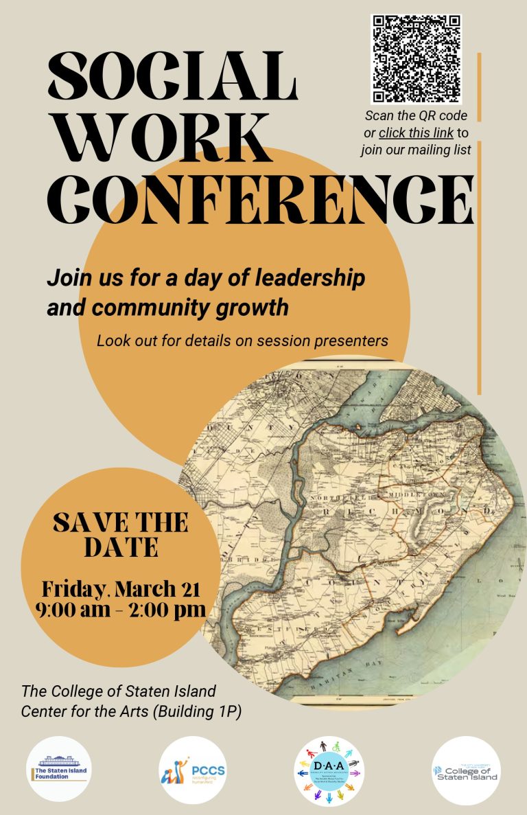 Save the Date: CSI Department of Social Work is Hosting 2nd Annual ...